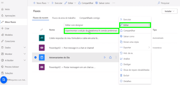 Como usar o Copilot no Microsoft Power Automate?